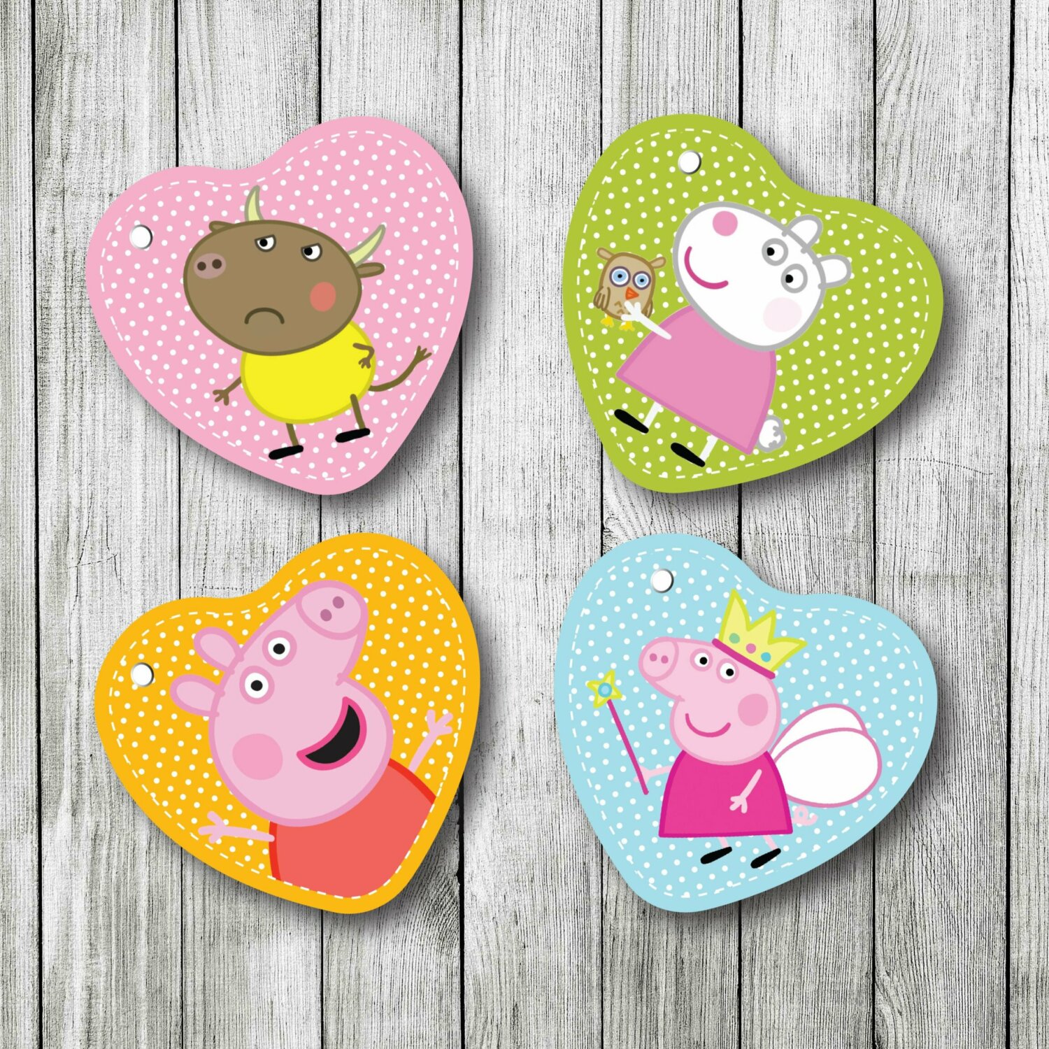 Peppa Pig party package, Peppa Pig Birthday, Peppa Pig banner, Peppa ...